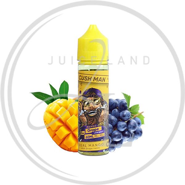 خرید جویس nasty cushman mango grape 60ml 3mg - جویس لند